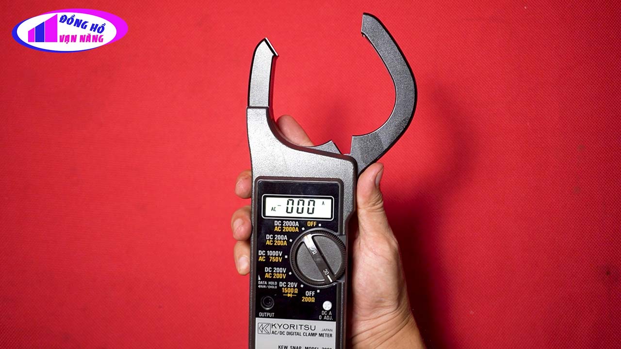 Ampe kìm điện tử Kyoritsu Kew Snap 2003 (Digital clamp meter Kew sanp ...